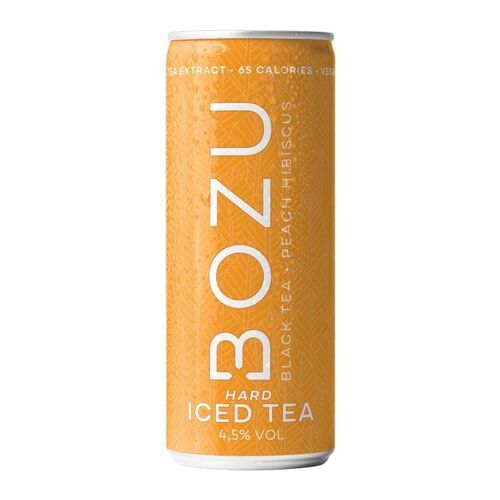 Bozu Iced Tea Black Tea Peach kopen? Bestel op Drankuwel.nl